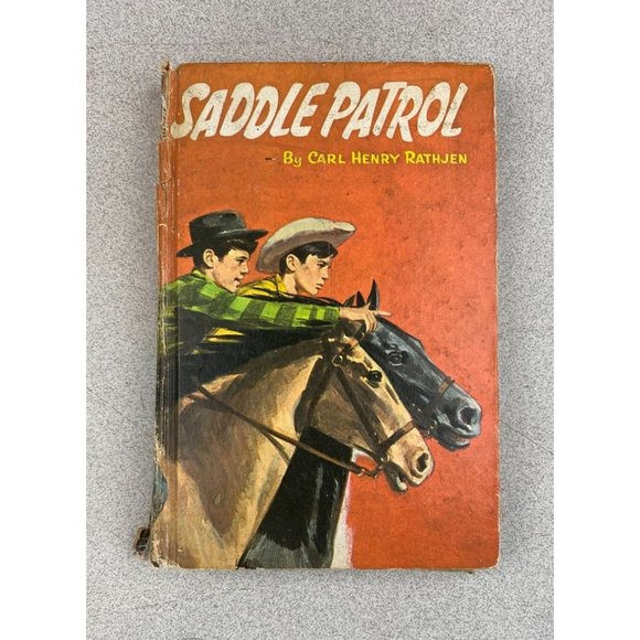 A Whitman Book | Accents | Saddle Patrol By Carl Henry Rathjen Vintage ...